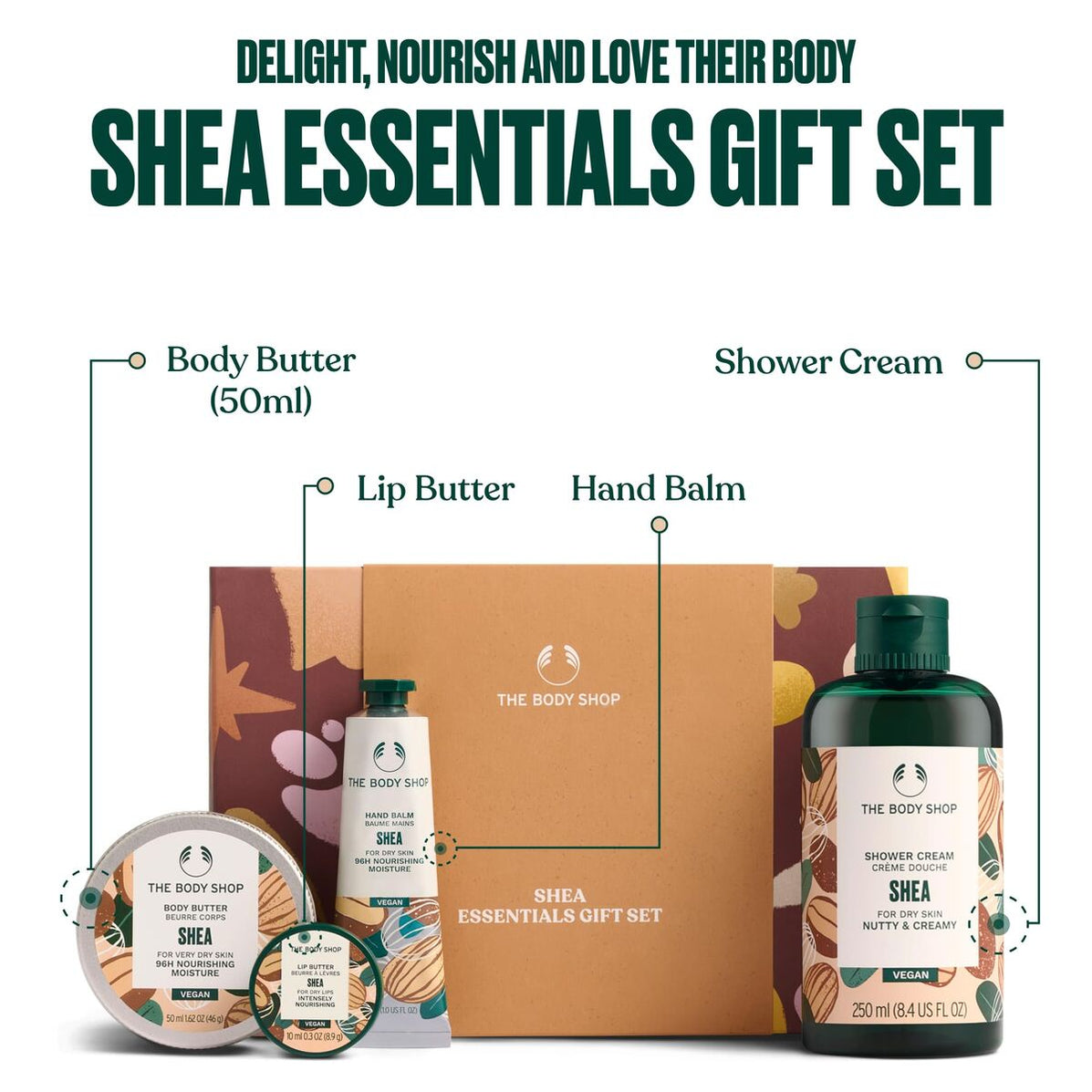 Conjunto de Cosmética Mulher The Body Shop SHEA — AgoraCompras.pt