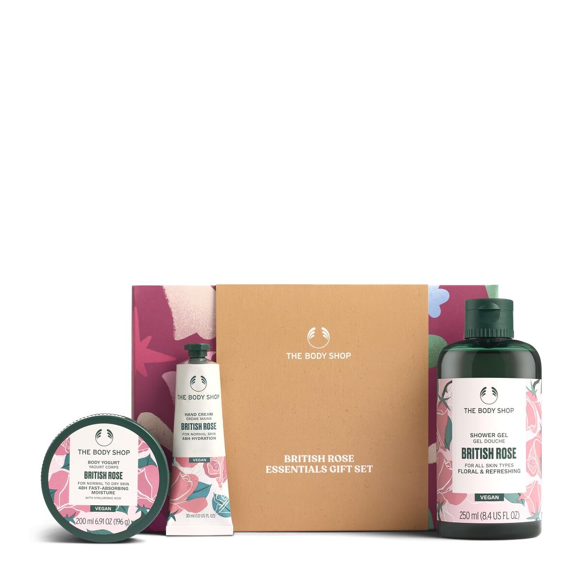 Conjunto de Cosmética Mulher The Body Shop BRITISH ROSE — AgoraCompras.pt
