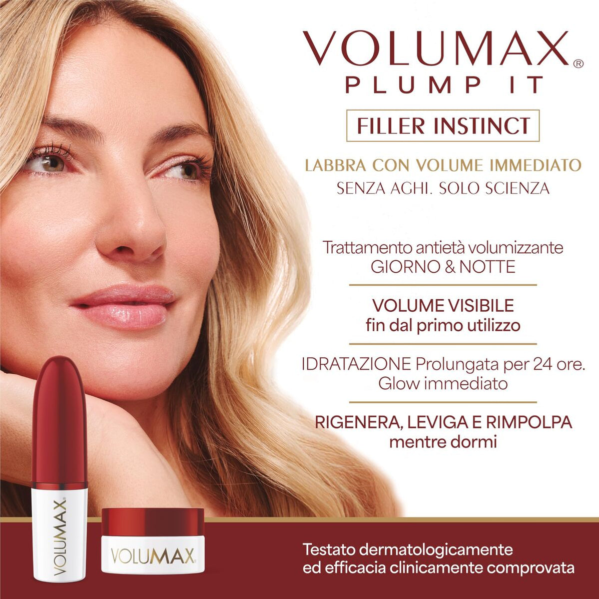 Conjunto de Cosmética Mulher Volumax VOLUMAX PLUMP IT 2 Peças ...