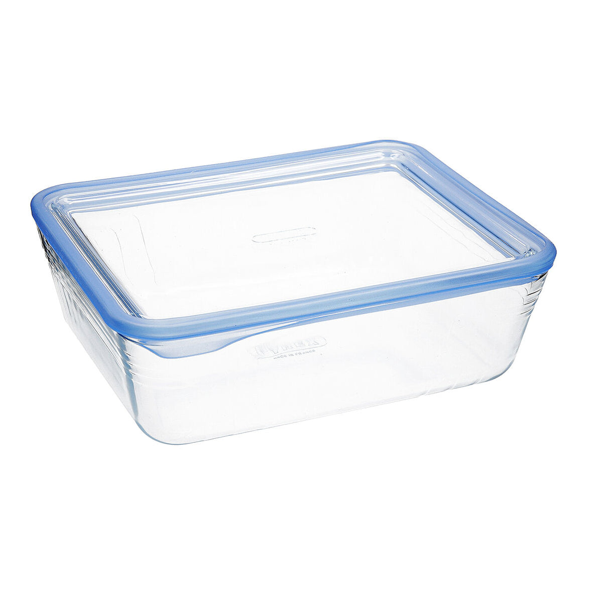 Lancheira Hermética Pyrex Pure Glass Transparente Vidro (2,6 L) (4 Uni ...